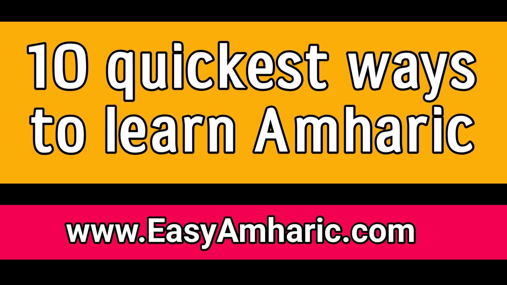 10 Key Questions About The Amharic Language Answered - EasyAmharic.com